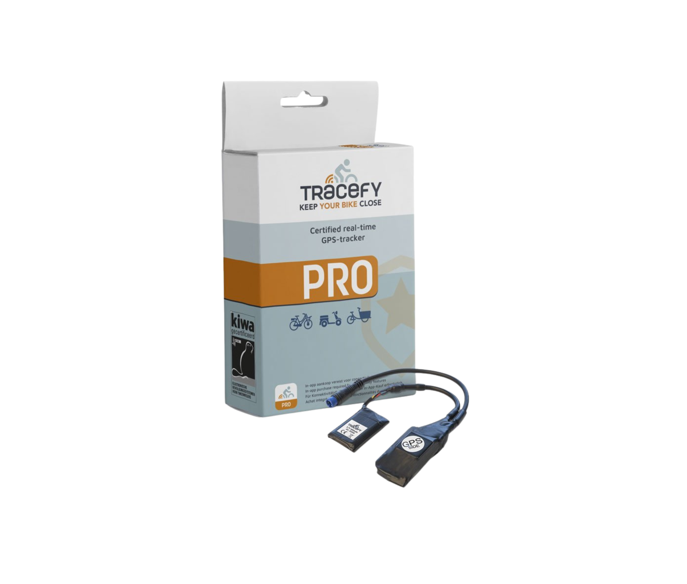 Tracefy Pro GPS Tracker - Partner ONLY – Lekker Bikes